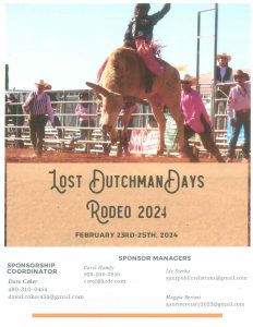 2024 LDD-SPONSOR GUIDE-FINAL-Rev3 | Lost Dutchman Days Rodeo